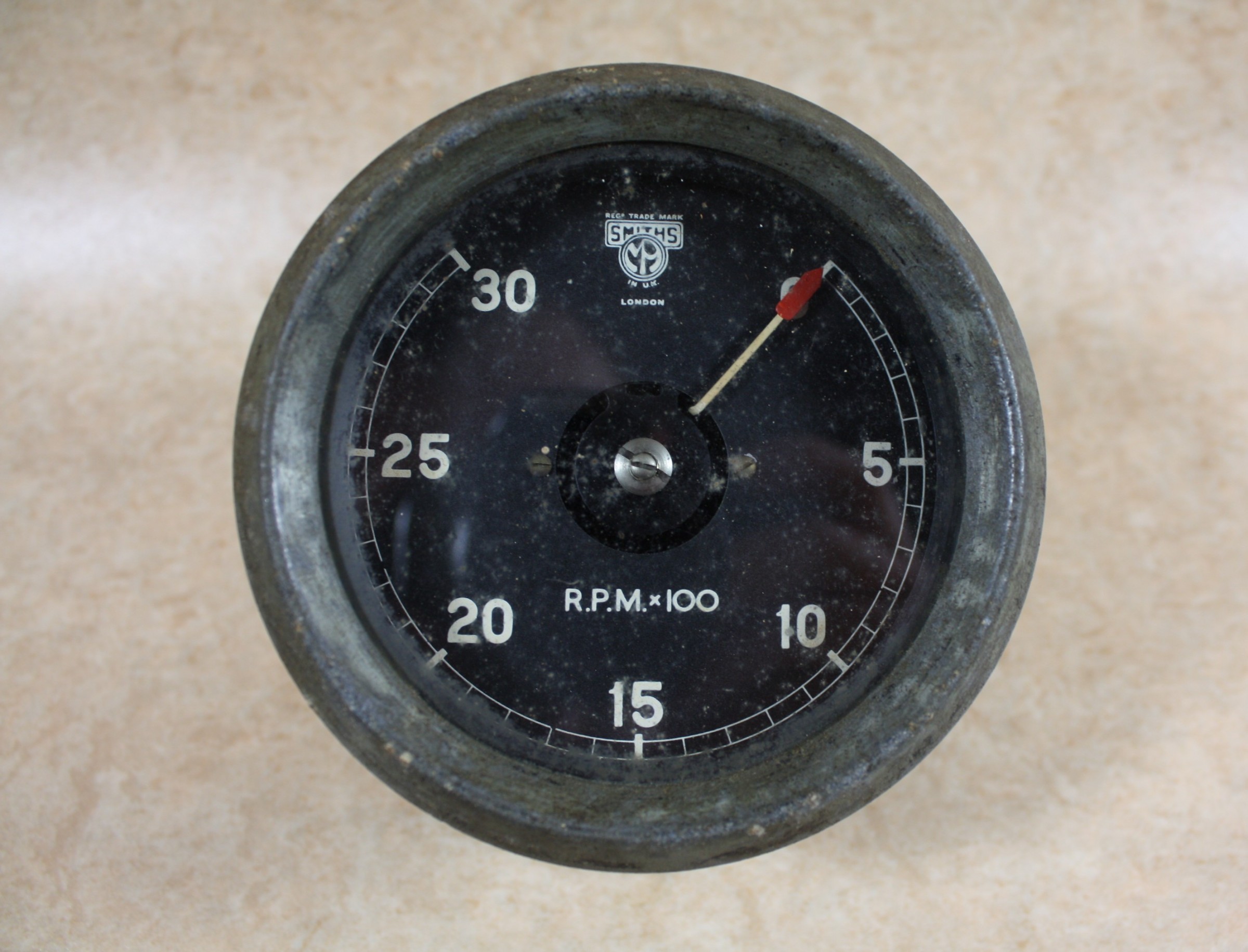 Smiths rev counter 0 - 3000 | Dutch Lion Motorbikes
